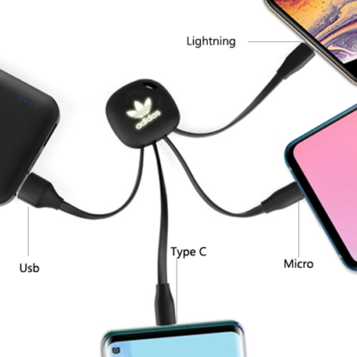 Promotional Usb Cables | Branded Usb Cable | 4 IN 1 Tech gift